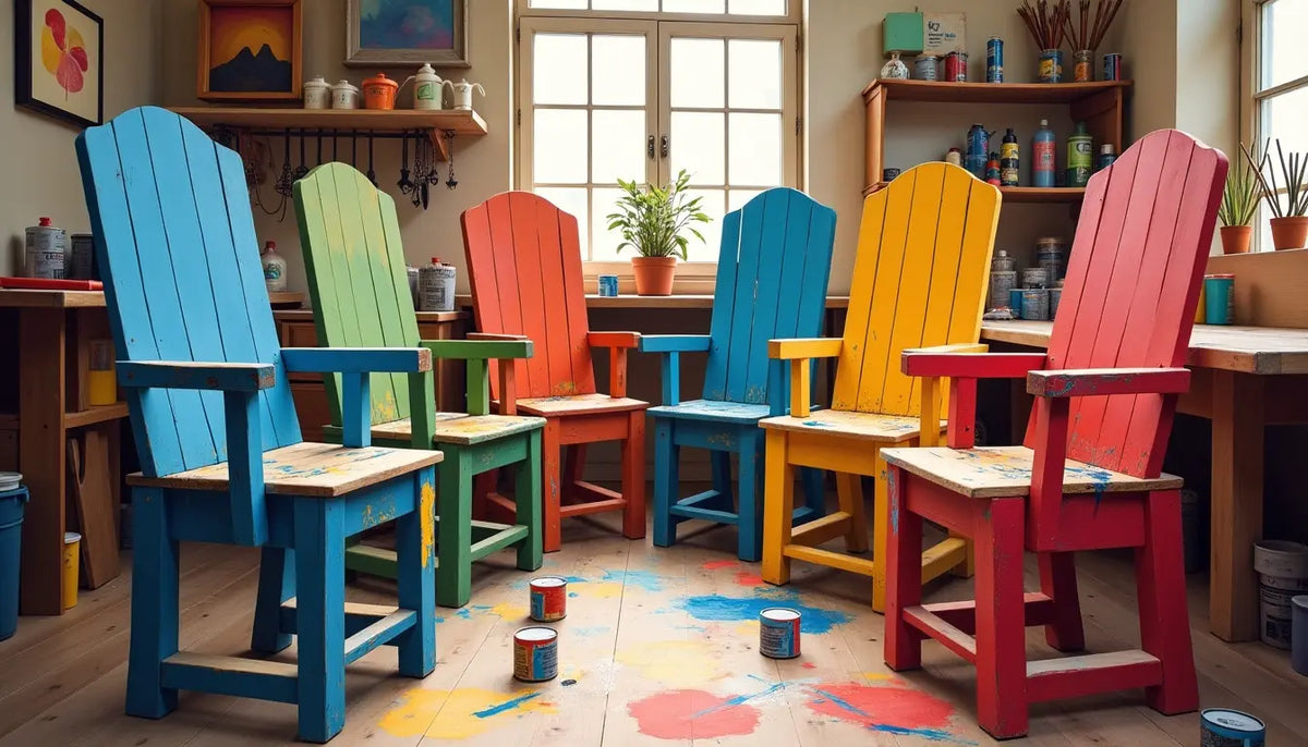 How To Paint Wooden Chairs
